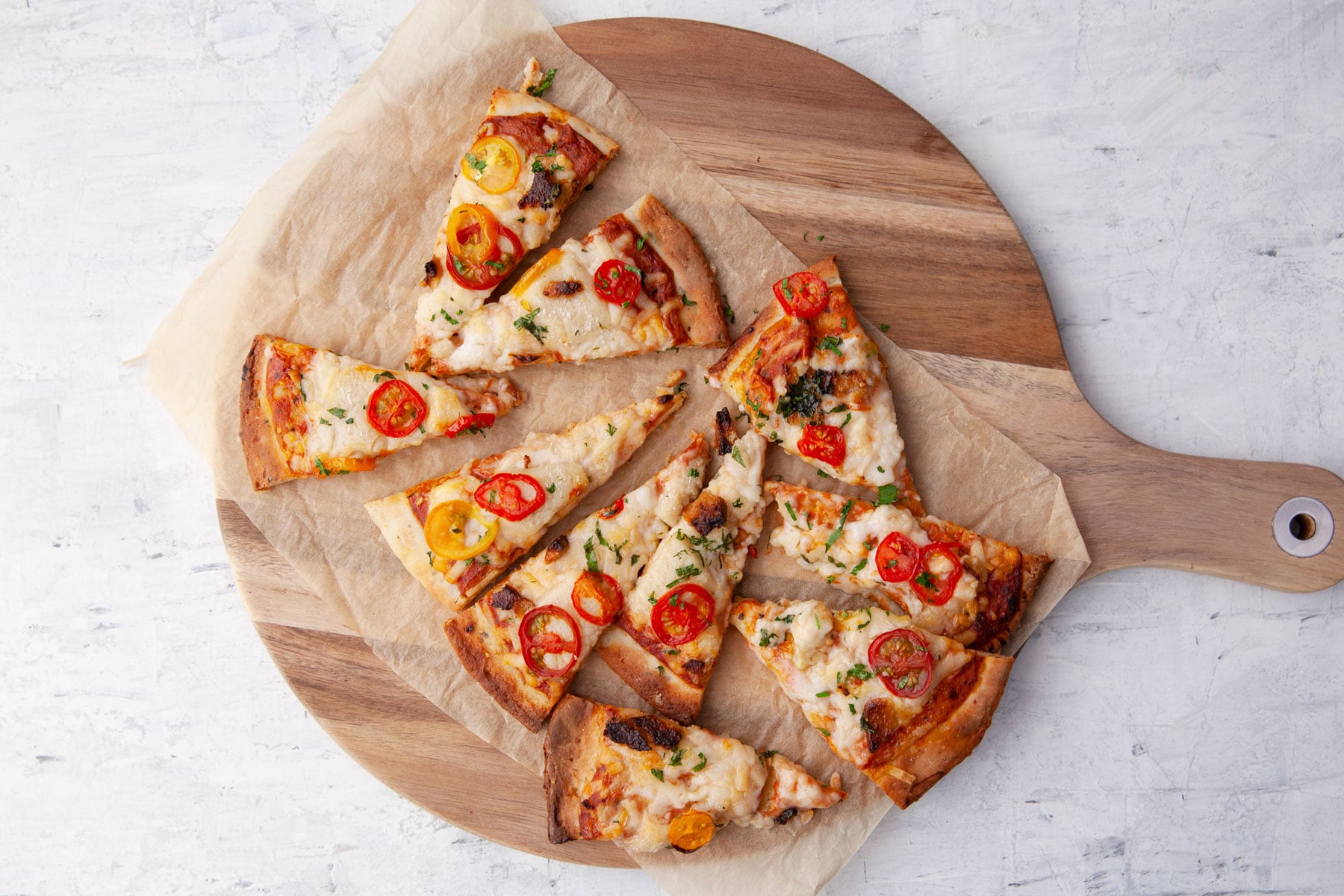 Gluten-Free Three Cheese Pizza - Little Northern Bakehouse