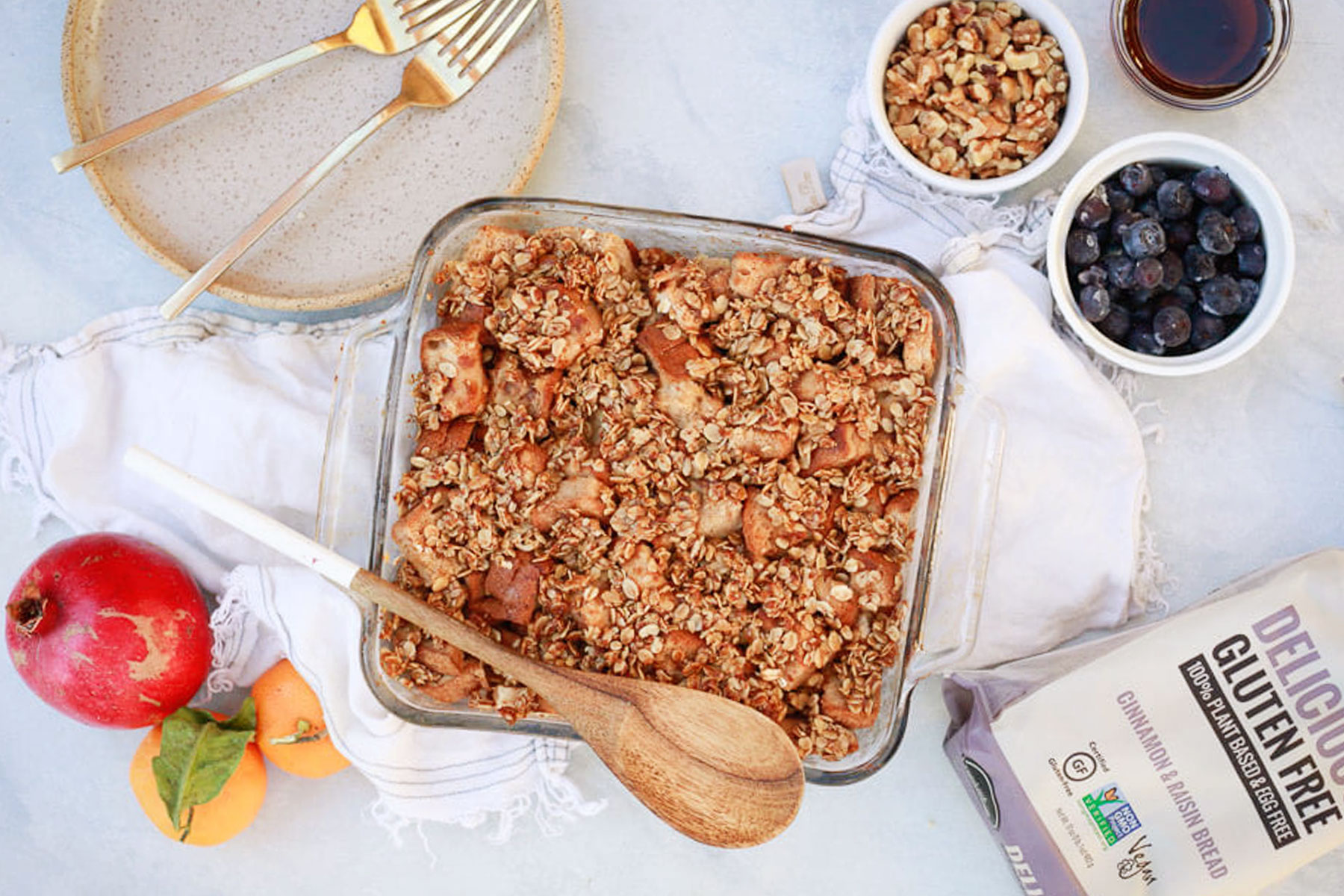 Banana Nut French Toast Casserole (Easy Delicious Recipe)